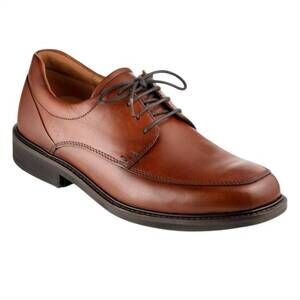 Ecco | Shoes | New Ecco Mens Holton Apron Toe Tie Shoes In Cognac ...